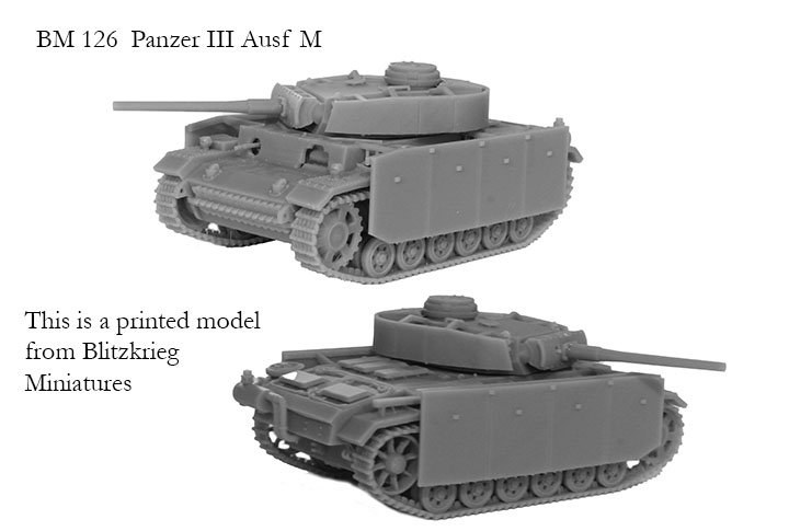 BM 126 Panzer III Ausf M - Perry Miniatures